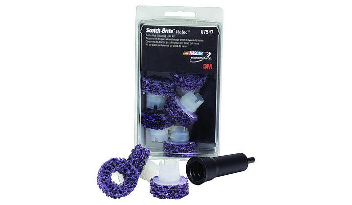 Scotch Brite Roloc Brake Hub and Stud Cleaning Kit