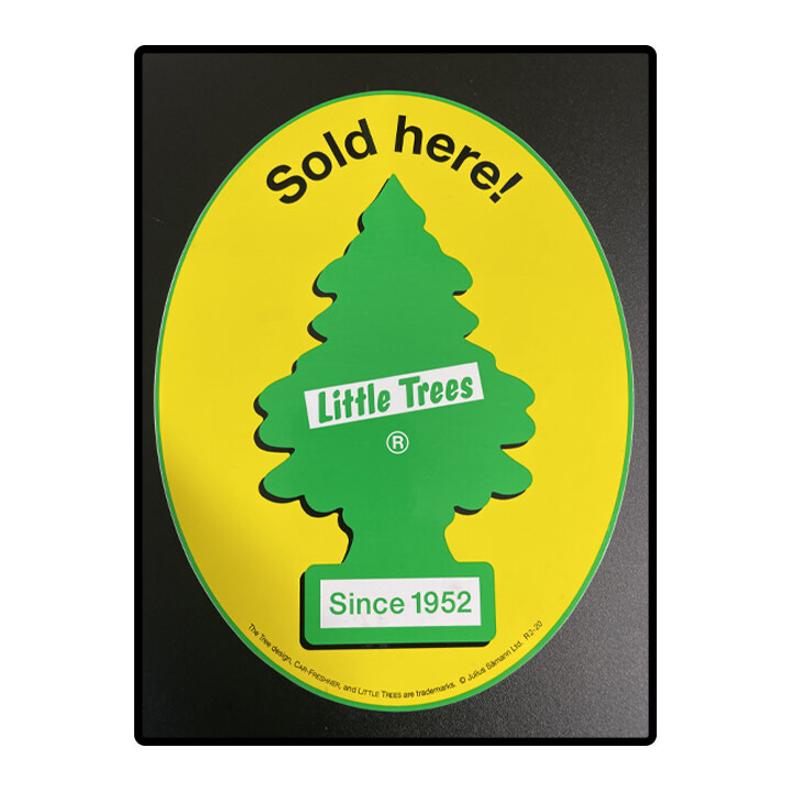 Little Trees Promotional Window Decal