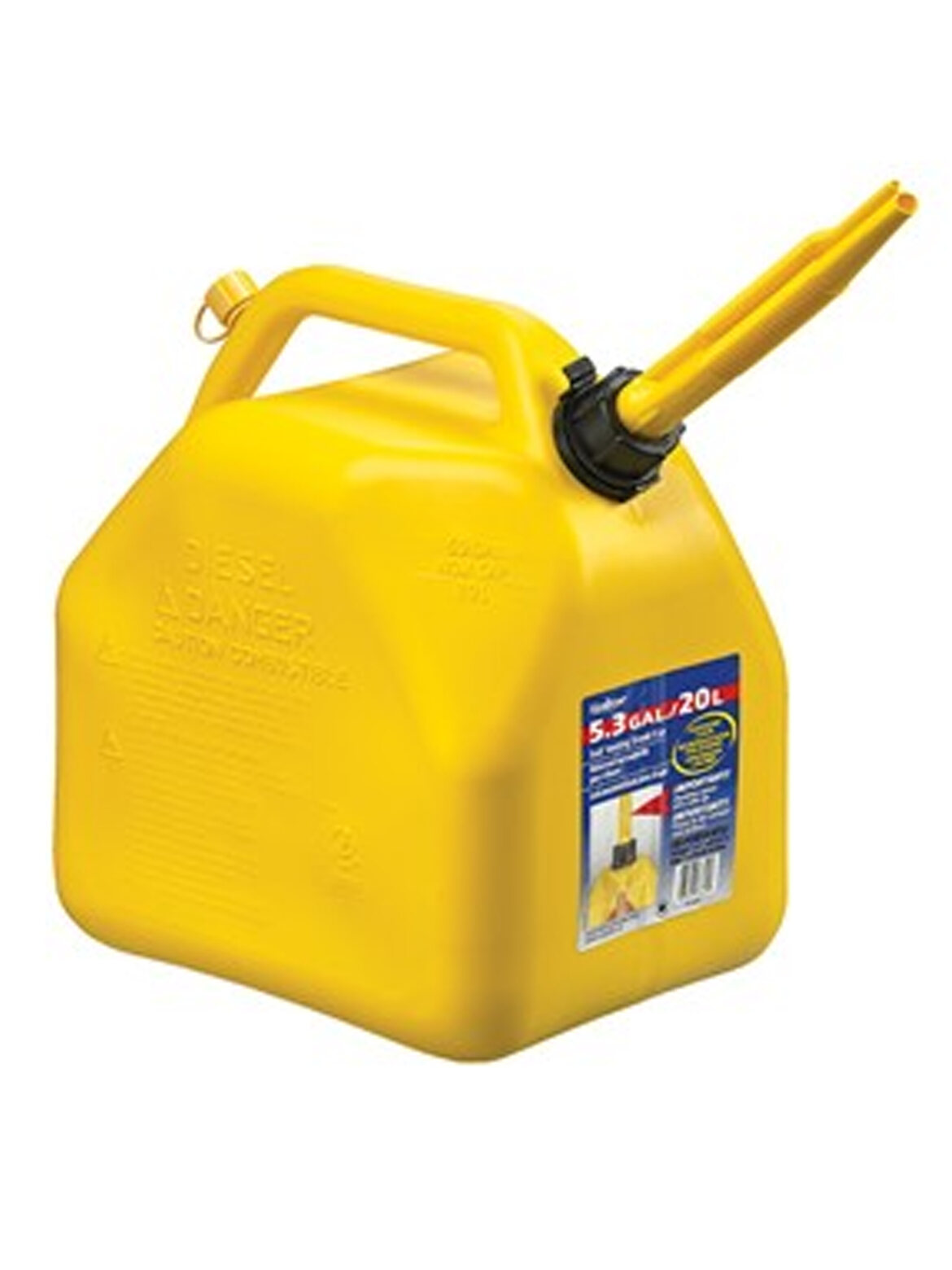 5 Gallon Diesel Can (Yellow)