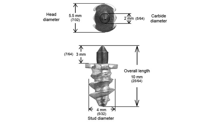 6mm Screw In Shoulder Stud