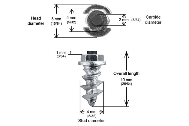 8mm Screw In Shoulder Stud